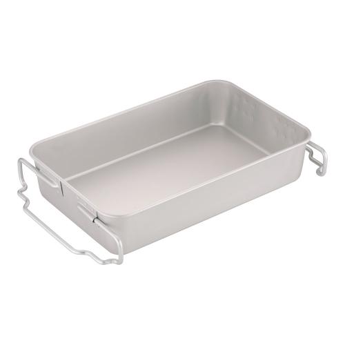 ■商品説明■商品名：アルマイト 漁缶 280-A メーカー品番：9-0148-0401お届け数：1JANコード：4904761080171メーカー品番：280-Aサイズ：●間口×奥行×高さ(mm):610×387×125●底外寸(mm):5...