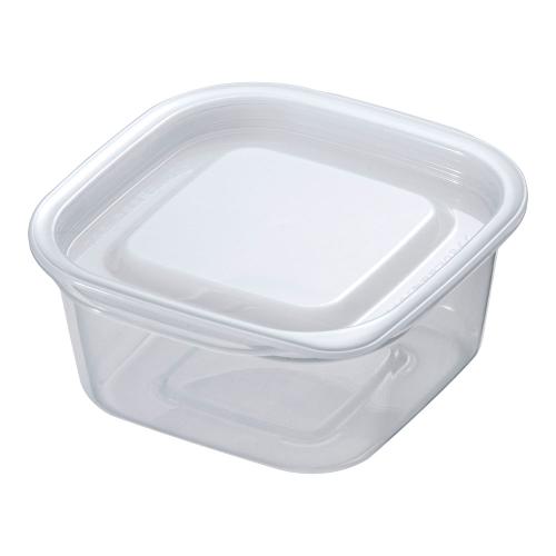 ■商品説明■商品名：楽ちんパック スクエア クリアーホワイト 270ml(2個入)メーカー品番：9-0241-0202お届け数：1JANコード：4905596184188特記事項：●楽ちんパックフタをしたまま、レンジ加熱OK!●加熱中に発生...
