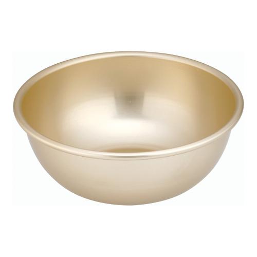 ■商品説明■商品名：ゴールド アルマイトボール 20cmメーカー品番：9-0258-0402お届け数：1JANコード：4977906420200その他仕様：●容量(L):1.4サイズ：●外径×深さ(mm):215×79●内径(cm):20【...