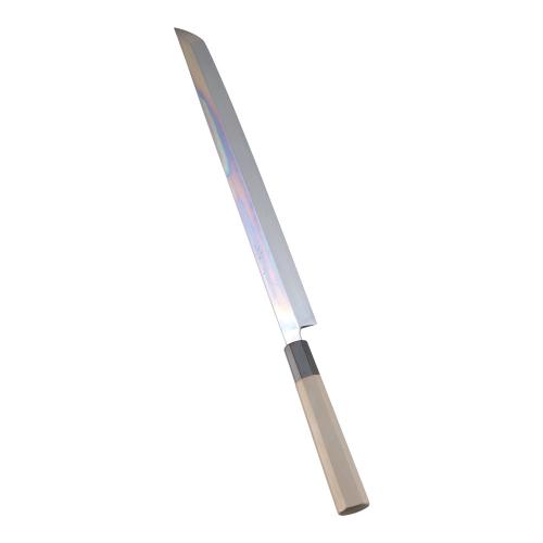 ■商品説明■商品名：SA佐文 本焼鏡面仕上 蛸引 木製サヤ 30cmメーカー品番：9-0297-0201お届け数：1JANコード：4905001016882その他仕様：●背厚(mm):3.6特記事項：●SA 佐文 本焼 鏡面仕上 白鋼全鋼で...