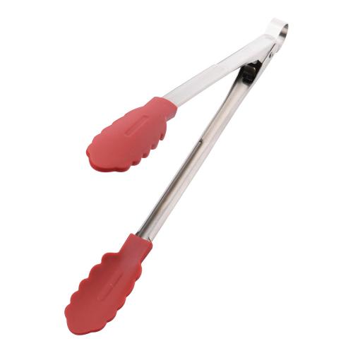 ■商品説明■商品名：クイジプロ シリコン万能トング レッド 12インチ 74-708705メーカー品番：9-0481-0301お届け数：1JANコード：0065506087054メーカー品番：74-708705カラー：レッド特記事項：●Cu...