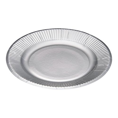 ■商品説明■商品名：紙皿シルバープレート(100枚入) 7号メーカー品番：9-0989-1804お届け数：1JANコード：4520509027361サイズ：●直径×高さ(mm):180×12【配送料について】【ご注意】画面上の色はブラウザや...
