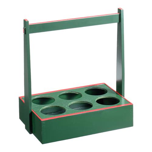 ■商品説明■商品名：緑天朱 ビール運び(6本) メーカー品番：9-0840-1101お届け数：1JANコード：4582222521434特記事項：●ビール運び倒れやすいビール瓶をたくさんお盆にのせて長い廊下を往復する労力は大変なもの、ビール...