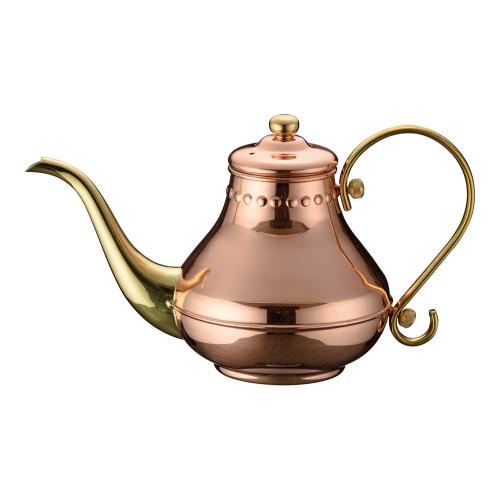 ■商品説明■商品名：銅 アラジン コーヒーポット 5人用 (ティーポット兼用)メーカー品番：9-0902-2001お届け数：1JANコード：4905001304118その他仕様：●容量(cc):900サイズ：●幅×直径×高さ(mm):270...