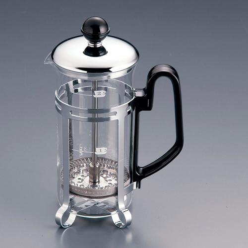 ■商品説明■商品名：フレンチ コーヒー・ティーサーバー2人用 メーカー品番：9-0920-0301お届け数：1JANコード：4905001365287その他仕様：●材質:ステンレス●原産国:台湾●容量(cc):350特記事項：●交換部品 ス...