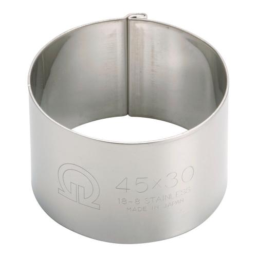 ■商品説明■商品名：SA18-8かみ合わせセルクルリング丸型 φ45×H30mmメーカー品番：9-1077-0701お届け数：1JANコード：4905001005282特記事項：●※特注サイズ承ります。サイズ：●内径×高さ(mm):45×3...