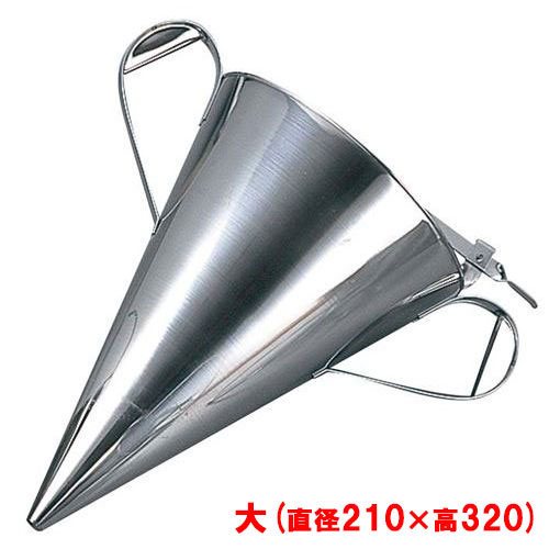 商品情報商品番号：1064200商品名：種落し 大(直径210×H320)18ー8 EBMメーカー：サイズ/内容量/重量：270×120 口径：直径15mmその他：※交換用バネ 1064600とスライド板 1064610もございます。※ネジ...