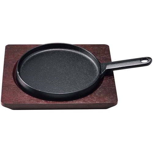 商品情報商品番号：2036300商品名：ステーキ皿 324 小 18cm 柄付浅型 鉄製 トキワメーカー：サイズ/内容量/重量：その他：●直径180●木台サイズ：幅240×奥行205 配送料について【ご注意】画面上の色はブラウザやご使用のパ...