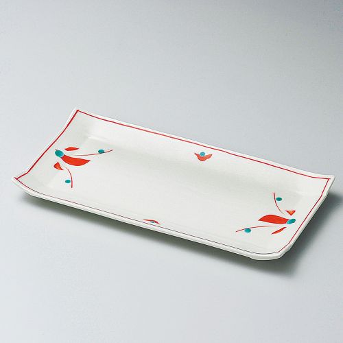商品情報商品名：赤絵花長角皿メーカー型番：142-219(旧型番：144-208)品番：413708入り数：1サイズ：24.5×12×2cm原産国：JPN 材質：陶器配送料について【ご注意】画面上の色はブラウザやご使用のパソコンの設定により...