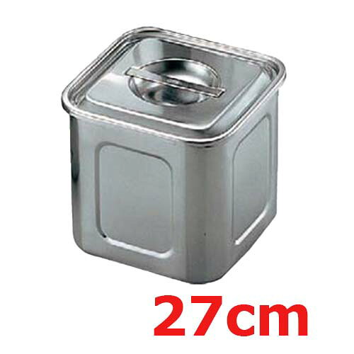 　■ 商品について ■　■ 商品概要 ■商品番号0032200商品名UK 18-8 角型 キッチンポット 27cmメーカーEBMサイズ/内容量/重量 / 容量：18L / 重量：その他●深さ：270●手付　■ 配送について ■●配送料につい...