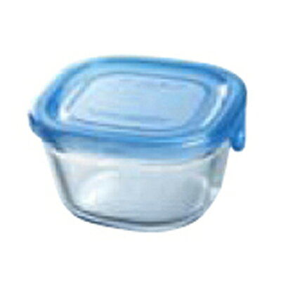 商品情報商品番号：7593010商品名：NEWパック&レンジ (アクアブルー) 角型 B3200-BLNメーカー：EBMサイズ/内容量/重量：92×93×54 / 容量：220ml / 重量：-その他：●材質：本体/耐熱ガラス、フタ/ポリプ...
