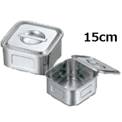 商品情報商品番号：0357600商品名：UK 18-8 浅型角 キッチンポット 15cmEBMコード：357600TKG商品コード：8-0208-0606メーカー：EBMサイズ/内容量/重量： / 容量：1700ml / 重量：その他：●内...