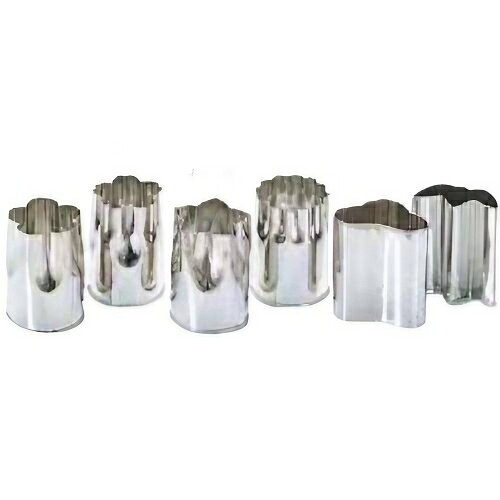 商品情報商品番号：0542700商品名：18-8 野菜抜型 6pcsセット 小EBMコード：542700TKG商品コード：8-0528-1103メーカー：EBM内寸：直径28×H42 配送料について【ご注意】画面上の色はブラウザやご使用のパ...