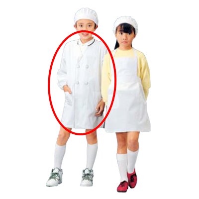 商品情報商品番号：8443700商品名：学童給食衣ダブル SKV359 2号Mメーカー：EBMサイズ/内容量/重量：-その他：着丈：650、肩巾：380、胸囲：860、袖丈：410材質：ポリエステル65%、綿35%、ブロード 配送料について...