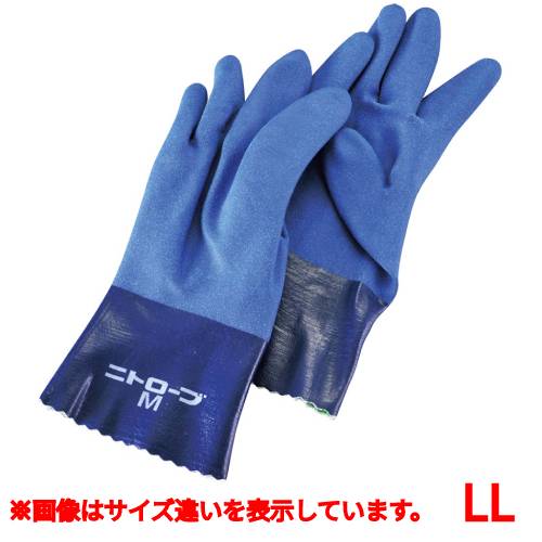 商品情報商品番号：1213030商品名：ショーワ ニトローブ No.750 LLメーカー：EBMサイズ/内容量/重量：全長：280その他：手の平まわり：約240中指の長さ：82材質：ニトリルゴム●ニトリルゴム全面コーティングで油に強く、引き...