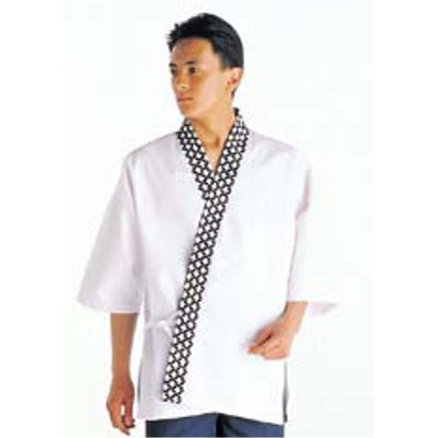 商品情報商品番号：3704530商品名：ハッピーコート BC1340?8 Lメーカー：EBMサイズ/内容量/重量：その他：胸囲：134cm、着丈：76cm、裄丈：61cmポリエステル65%・綿35%/ブロード白(衿・松皮菱)・内胸ポケット ...