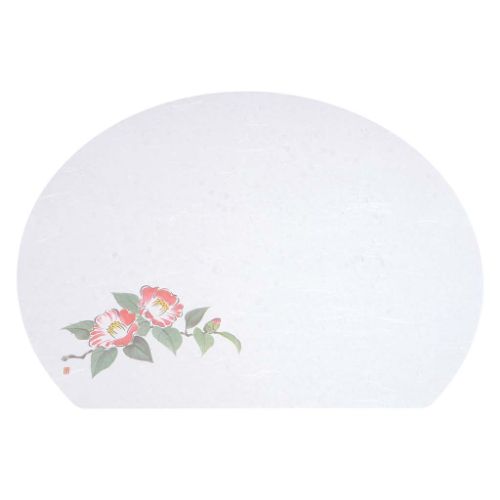 商品情報商品番号：6399100商品名：尺三 半月 懐石まっと 抗菌遠赤和紙(100枚入) WH-2 椿 12月から2月メーカー：EBMサイズ/内容量/重量：320×370その他：無蛍光食品用和紙を使用しています●優れた抗菌効果と遠赤外線放...