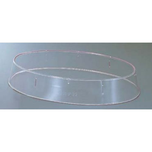 商品情報商品番号：5131300商品名：ポリカーボネイト 魚皿枠 W-322 魚皿22インチ用メーカー：EBMサイズ/内容量/重量：××100その他：※耐熱温度130から145℃。外寸上径：479×216下径：524×260配送料について【...
