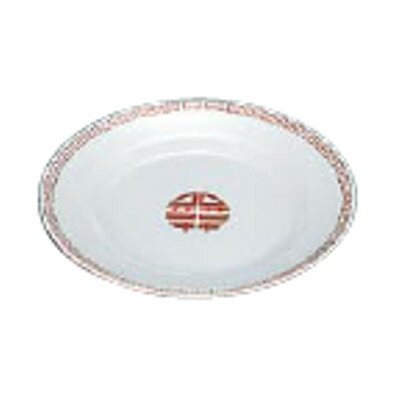 商品情報商品番号：2420210商品名：メラミン中華食器 瑞祥 平皿 喜喜 9インチ CA-21メーカー：EBMサイズ/内容量/重量：直径230×25その他：※メラミン中華食器“瑞祥"シリーズは〈外赤・内白〉のCAタイプ、〈外青磁・内白〉の...