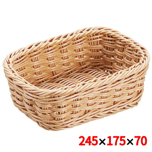 商品情報商品番号：7703410商品名：樹脂バスケットシリーズ[プリート] 角型バスケット DS100 24型 ナチュラルメーカー：EBMサイズ/内容量/重量：245×175×70その他：材質：ポリプロピレン耐熱温度：120℃ ～商品につい...