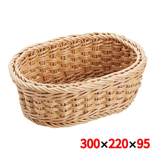 商品情報商品番号：7703850商品名：樹脂バスケットシリーズ[プリート] 小判型バスケット DS105 30型 ナチュラルメーカー：EBMサイズ/内容量/重量：300×220×95その他：材質：ポリプロピレン耐熱温度：120℃※18-8ス...