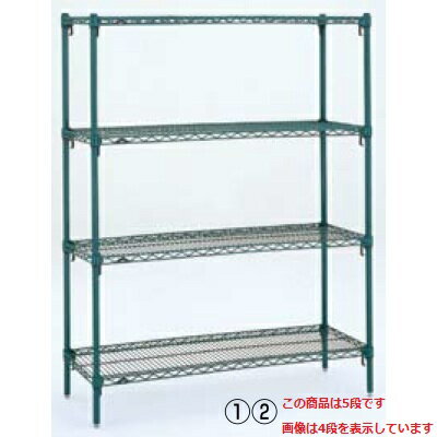 商品名：メトロ スーパーアジャスタブルシール 3 (A18シリーズ)セット H1.895 5段 A1842NK2寸法：メーカー：メトロ型式：奥行460mmシリーズお届け数（合計）：1 材質・素材：?棚板/?亜鉛メッキ、エポキシコーティング仕...
