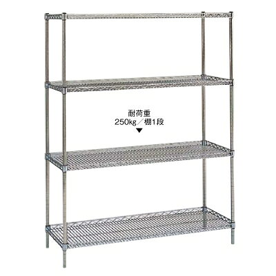 商品名：サイドアップエレクターシェルフ MU460シリーズ セット P1390 4段 MU1220寸法：1,212×460×H1,384メーカー：型式：MU460シリーズお届け数（合計）：1 [特記事項]耐荷重250kg/棚1段●棚の四方全...