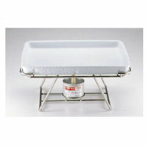 ■ 商品について ■テーブルに新感覚 ビュッフェに新しい提案ロイヤルスタンドにオーブンウェアを載せるだけでビュッフェの主役に早変わり。特殊アルミ合金プレートの効果で料理をゆっくり温めます。ランプ台が取り外せますからコールド料理にもお使い頂け...