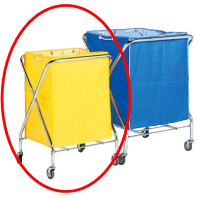 商品について ■ ●タオル・シーツなどの運搬に便利です。 ※折りたたみ式 商品概要 ■ 商品番号：4353140 商品名：BM ダストカー 袋付 黄 小 メーカー：EBM サイズ/内容量/重量：557×506×810 / 容量：132 / ...