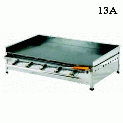 　■ 商品について ■ガス消費量：17.21kw 鉄板寸法：1，200×550×H12バーナー数7本　■ 商品概要 ■商品番号6963220商品名IT ガス式グリドル 卓上用 TYS1200 13AメーカーEBMサイズ/内容量/重量1214...