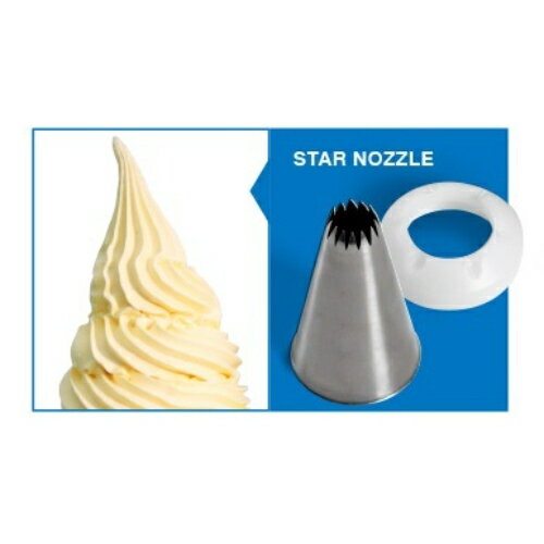 商品情報商品名：ソフトクリームマシン オプションノズルキット STAR NOZZLE型式：90410128備考：191SP/E P(A), 191SP/E P(W), XVL 1 SP/S, XVL 3 SP/S のみ対応。口金＋リングナッ...