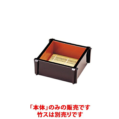 商品情報商品名：井戸渕セイロ溜内朱（オプション別）寸法：幅120×奥行120×高さ50メーカー：若泉漆器お届け数（合計）：1材質・素材：ABS樹脂・熱可塑性樹脂商品コード：fp1-1-539-7[特記事項]非常に耐久性があり、衝撃に大変強い...