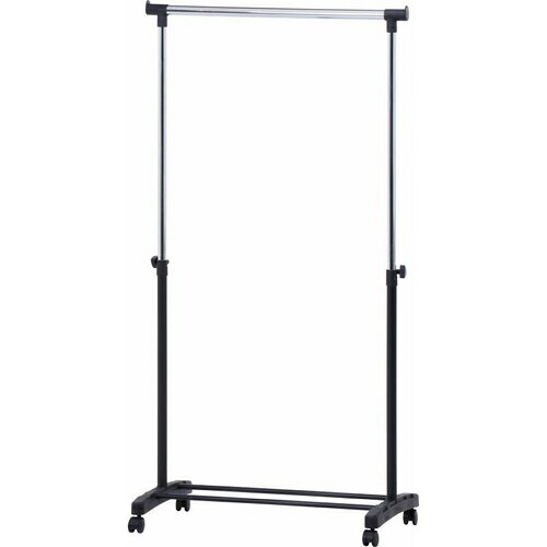 商品情報商品名：パイプシングルハンガー　3644－A0－BK　14199 3644-A0-BK 6個入全体サイズ：幅75×奥行43×高さ89.5～147cm型式：3644-A0-BKお届け数（合計）：6色柄：BLACK重量：1.3kgJAN...