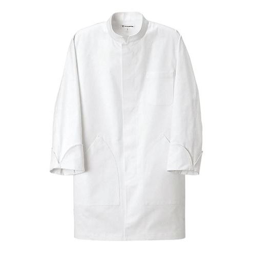 商品名：中華コート(男女兼用)サイズ：S～LL/3L～5L生地：カツラギ素材1：綿//混率：100%商品仕様：胸ポケット （口巾10cm×深さ14cm） 左右腰ポケット （口巾17cm×深さ29cm） デザインポイント：・中華コート・丈夫で...