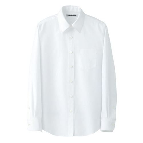 商品名：シャツ（女性用）サイズ：5～15カラー：エンジ,ブラック,ホワイト生地：ブロード素材1：ポリエステル//混率：85%素材2：綿//混率：15%機能：防透視性/UVカット商品仕様：左胸ポケットデザインポイント：○ポリエステル混率の高い...