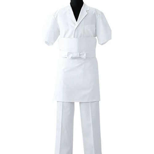 商品名：サシコ前掛サイズ：フリー生地：カツラギ素材1：綿//混率：100%商品仕様：サシコ丈12cmデザインポイント：腹の部分に刺し子（サシコ）の施された板状の当てがついた前掛けです。※フリー以外のサイズは受注生産となっております。金額は別...