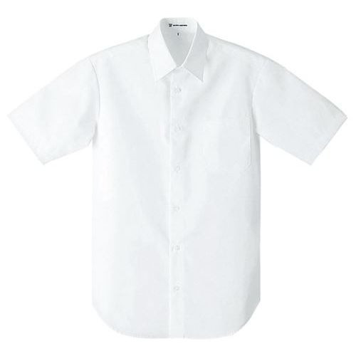 商品名：シャツ（男性用)サイズ：S～LL/3L～6Lカラー：ブラック,ホワイト生地：ポプリン素材1：ポリエステル//混率：65%素材2：綿//混率：35%注意事項：この商品は洗濯方法によっては多少色落ちや縮みがおこることがあります。タンブラ...