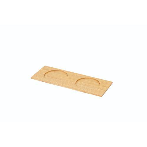 ■商品説明■商品名：DS・Tools Tray 長角 カップトレイ 2穴 タモクリアメーカー品番：6-050-07お届け数：1JANコード：4988484491162サイズ：約 幅25.8×奥行9.5×高さ0.5cm 穴径8cm【ご注意】画...