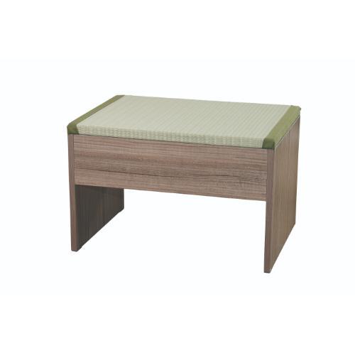 ■商品説明■商品名：収納付 畳ベンチ グレー小 座/樹脂 GRメーカー品番：6-081-27お届け数：1JANコード：4988484542604サイズ：約 幅60×奥行43×高さ39cm特記事項：畳を上げると内部収納可能【配送料について】こ...