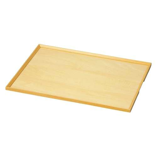■商品説明■商品名：白木長角トレイ 薄型(大)メーカー：ヤマコーメーカー品番：21-315-03外形寸法：幅39×29×1.3cm (mm)お届け数：1商品コード：15422【配送料について】【ご注意】画面上の色はブラウザやご使用のパソコン...