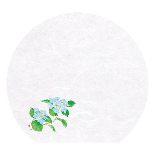 ■商品説明■商品名：尺3半月雲竜和紙懐石まっと 枯淡 紫陽花 (100枚入)メーカー：ヤマコーメーカー品番：21-365-04外形寸法：幅33.5×37cm(mm)お届け数：1商品コード：65092【配送料について】【ご注意】画面上の色はブ...