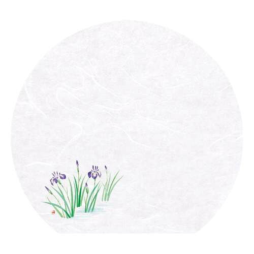 ■商品説明■商品名：尺3半月雲竜和紙懐石まっと 枯淡 花しょうぶ (100枚入)メーカー：ヤマコーメーカー品番：21-365-03外形寸法：幅33.5×37cm(mm)お届け数：1商品コード：65212【配送料について】【ご注意】画面上の色...