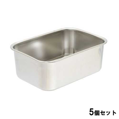 ■商品説明■商品名：深型組バット2号メーカー：株式会社高儀メーカー品番：4907052971905お届け数：5JANコード：4907052971905生産国：日本 素材：材質：ステンレス鋼用途：食材などの収納や保管・保存に特徴：ステンレス製...