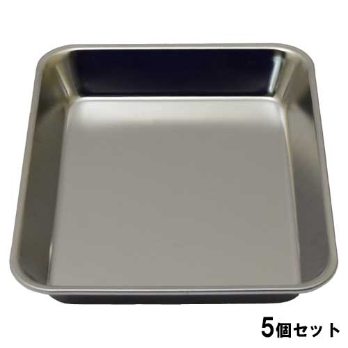 ■商品説明■●商品の一時置きや調理の下ごしらえに●18-8ステンレスでサビに強く耐久性抜群商品名：TAKAGI ステンレス 角バット キャビネットメーカー：TAKAGIメーカー品番：ー外形寸法：幅169×奥行210×高さ27(mm)お届け数...
