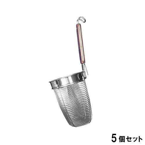 商品情報商品名：TBうどん揚げローズ柄 丸底深型メーカー：テンポスオリジナル型式：TUAF-138240寸法：φ140×185(mm)柄長：18cm材質・素材：ステンレススチール、柄/天然目生産国：日本お届け数：5商品コード：md1-458...