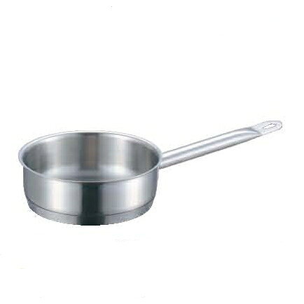 商品情報商品番号：8887800商品名：片手鍋 浅型 IH 18-8 蓋無 プロシェフ 26cmメーカー：EBMサイズ/内容量/重量：直径260×直径260×85 / 容量：4.5L / 重量：その他：※片手鍋深型 浅型とも30cmは向い手...
