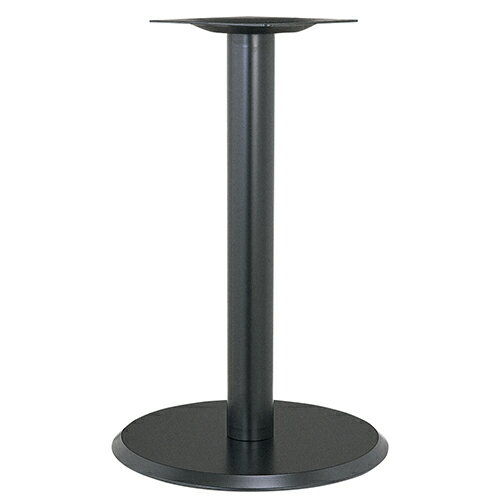 商品名：スチールベーステーブル脚メーカー：ハヤシベースサイズ：A450φ×高さ700mmまで指定可品番：RS-5D塗装カラー：44（黒）ポール：101φ受座：U-TP240適合サイズ：（角天板）600角（円天板）650φアジャスターの有無：...