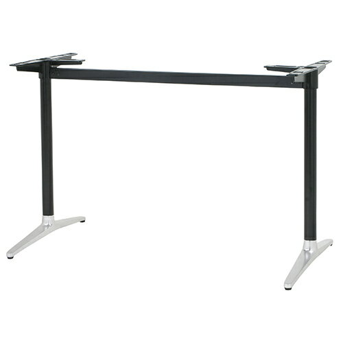 商品名：アルミ鋳物テーブル脚メーカー：ハヤシベースサイズ：A580×高さ700mm迄指定可×間口（芯々）1300 品番：MC-SN-580塗装カラー：14AM（ベースアルマイト）ポール：42φ受座：AT-450適合サイズ：（角天板）1500...