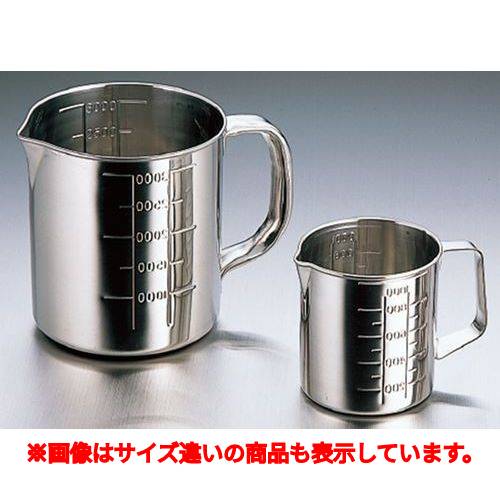 商品情報商品名：18-8口付水マス 5L メーカー：一菱金属サイズ：外径（mm） 高さ（mm） 最小目盛（cc） 満水量（cc）　184×215　500　5,300材質：18-8ステンレス備考容量:5L配送料について【ご注意】画面上の色はブ...