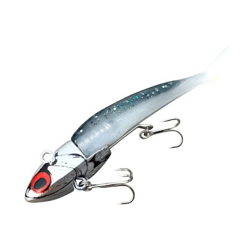 長さ90mm 重さ16g リング:コアマンオリジナル#3 フック:がまかつトレブル13-#12 ワーム:CA-04アルカリシャッド